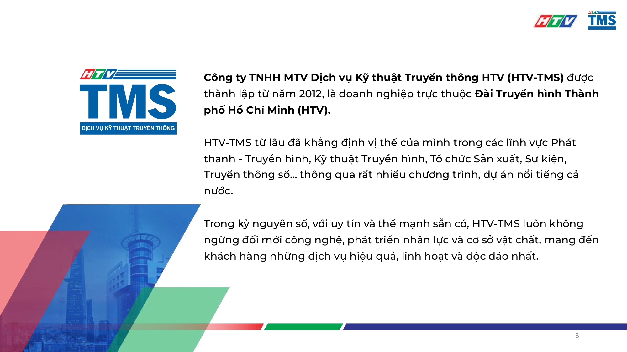 Giới thiệu HTV-TMS | HTV - TMS