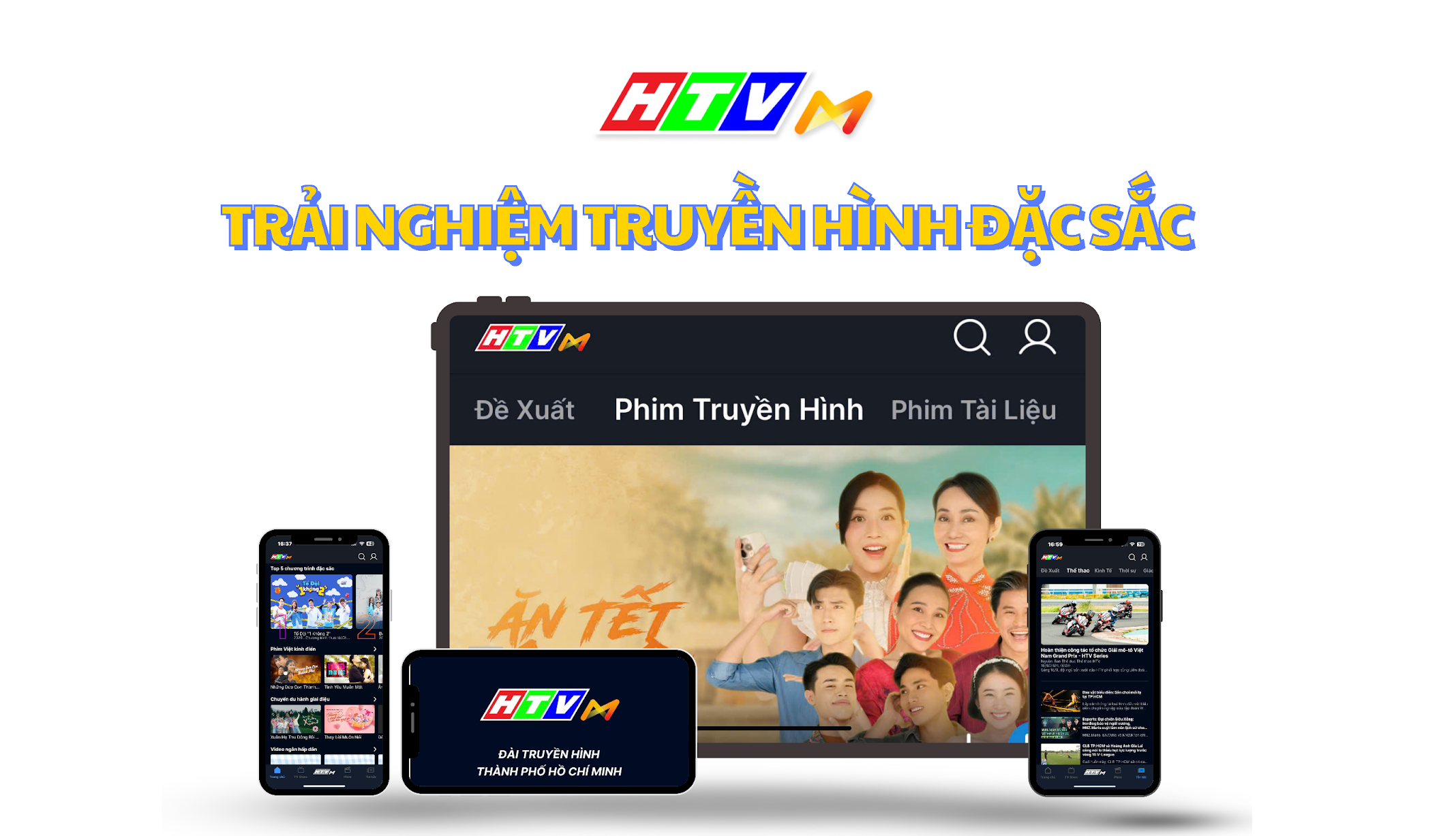 HTVm – ỨNG DỤNG TRUYỀN HÌNH ĐA PHƯƠNG TIỆN CHÍNH THỨC CỦA ĐÀI TRUYỀN HÌNH TP.HCM (HTV) | HTV - TMS