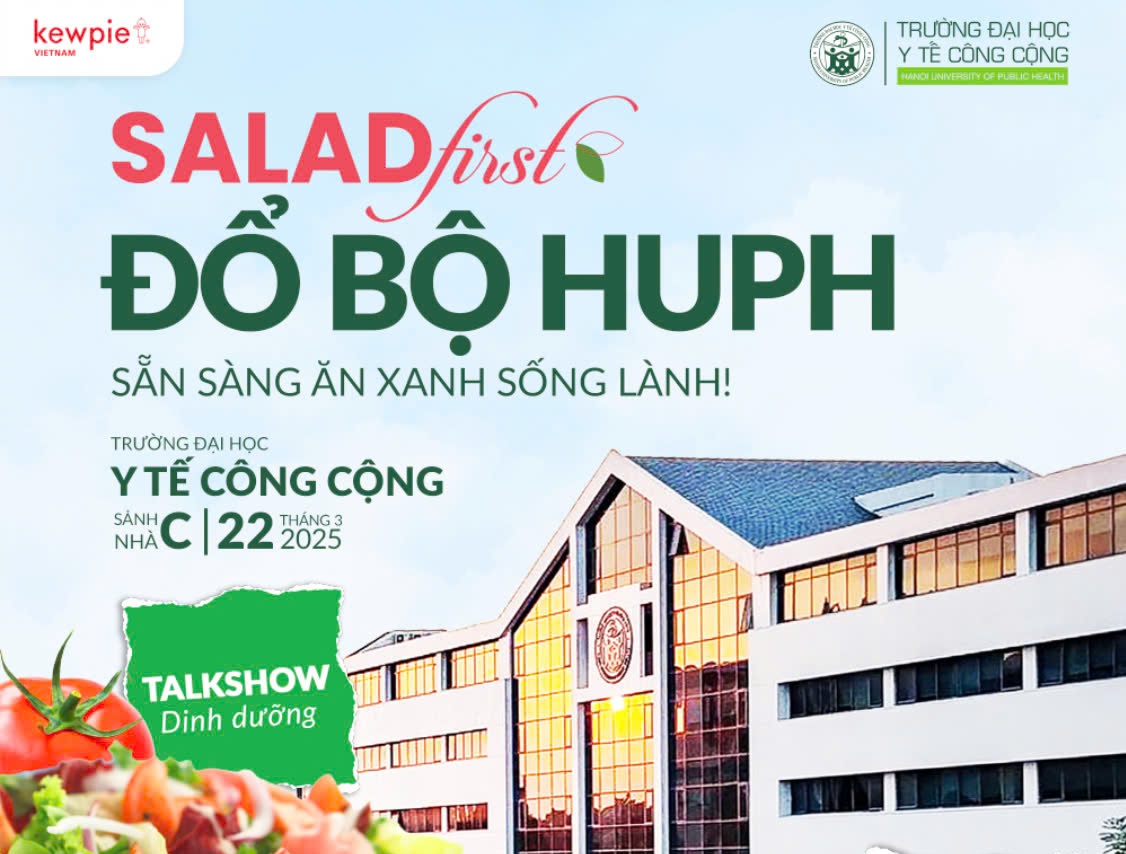 HUPH VÀ WINECO CÙNG SALAD FIRST LAN TỎA THÔNG ĐIỆP XANH ĐẾN THẾ HỆ TRẺ ...